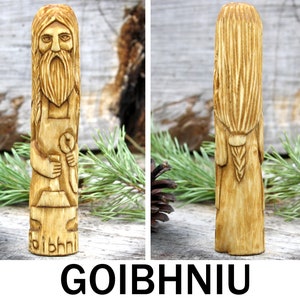 DAGDA GOIBHNIU and OGMA. Celtic Gods. Wiccan, Wicca, Altar, Druid ...