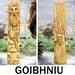 DAGDA GOIBHNIU and OGMA. Celtic Gods. Wiccan, Wicca, Altar, Druid ...