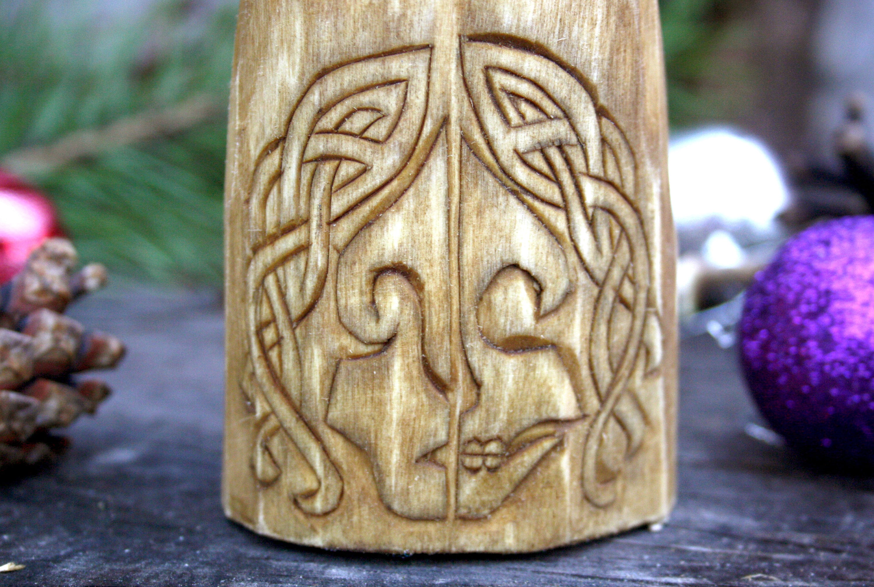 Norse Goddess Hel. Big hand crafted wooden Statue of Hel. | Etsy