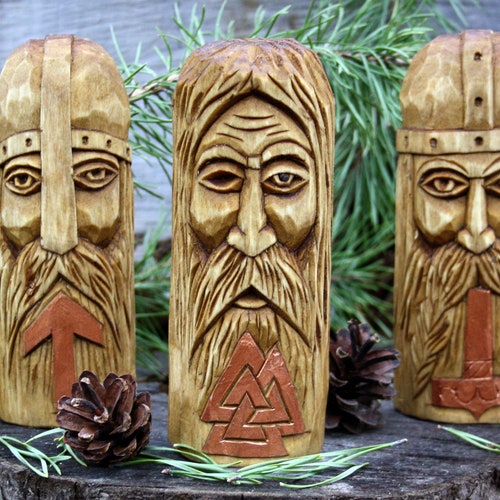 Tyr Statue Figurine Norse God Asatru Altar Heathen - Etsy