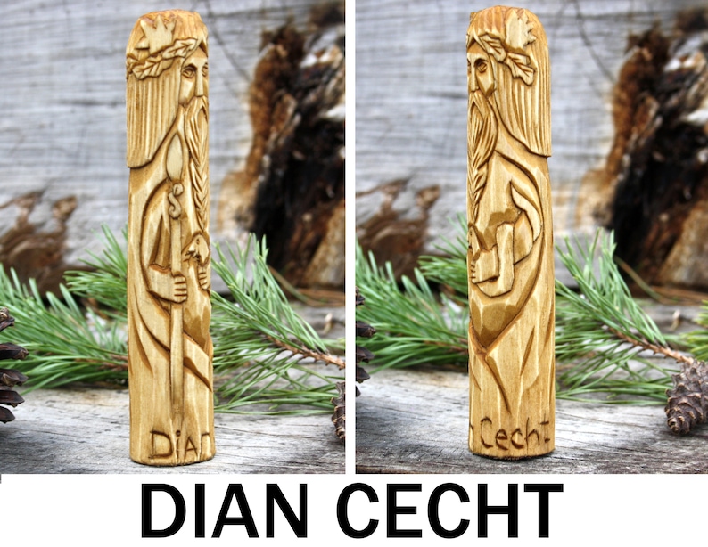 CERNUNNOS ANGUS and Dian CECHT.Celtic gods. Horned God. | Etsy