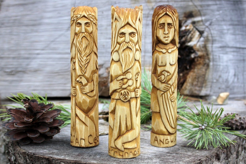 All Celtic Pantheon of Gods. Big Celtic Altar. CERNUNNOS DAGDA - Etsy UK
