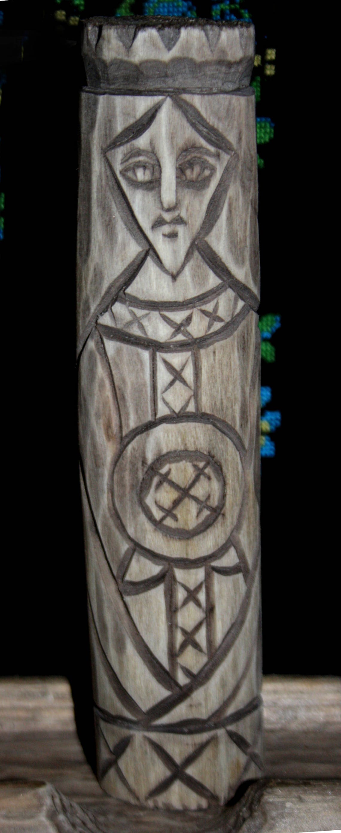 Wooden Altar. Handcrafted Statue. Veles Chernobog Morana | Etsy