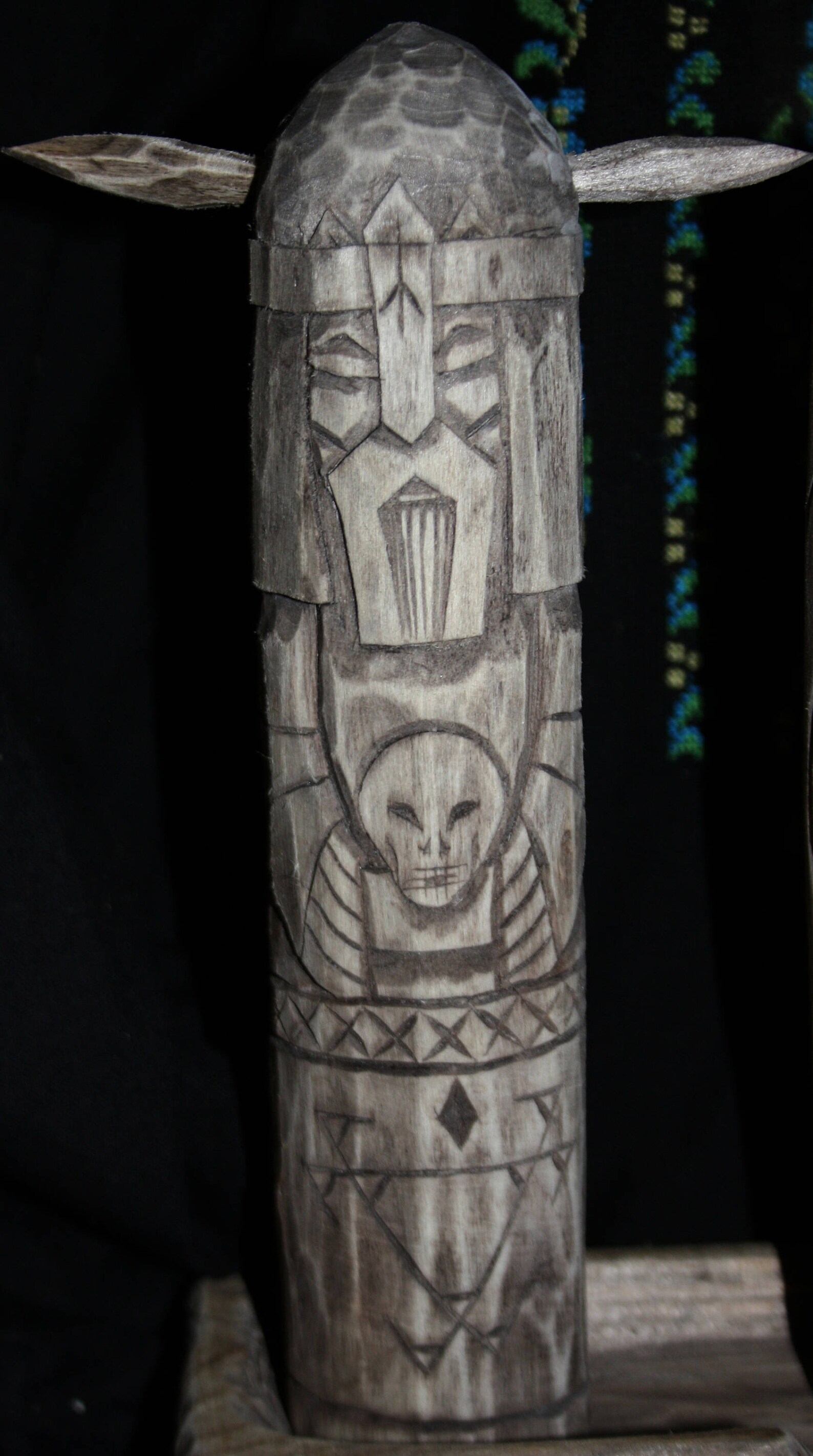 Wooden Altar. Handcrafted Statue. Veles Chernobog Morana | Etsy