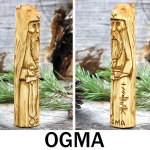 DAGDA GOIBHNIU and OGMA. Celtic Gods. Wiccan, Wicca, Altar, Druid ...