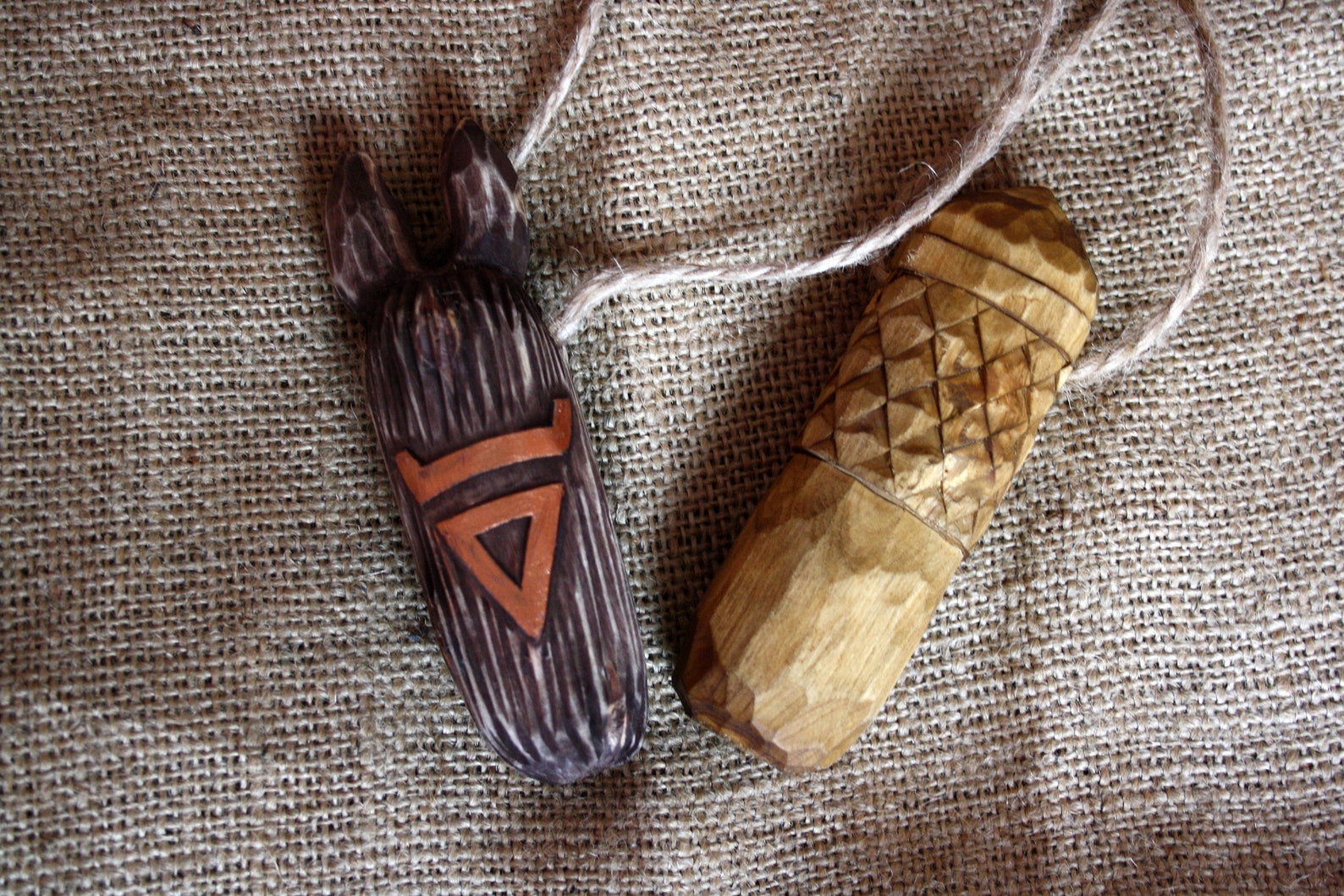 VELES and PERUN Wooden Home Talisman. Handmade Wood Carving. - Etsy
