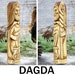 DAGDA GOIBHNIU and OGMA. Celtic Gods. Wiccan, Wicca, Altar, Druid ...