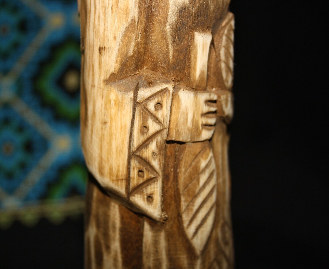 Hand Carved Wooden Slavic Pantheon. Lada and Makosh. God - Etsy