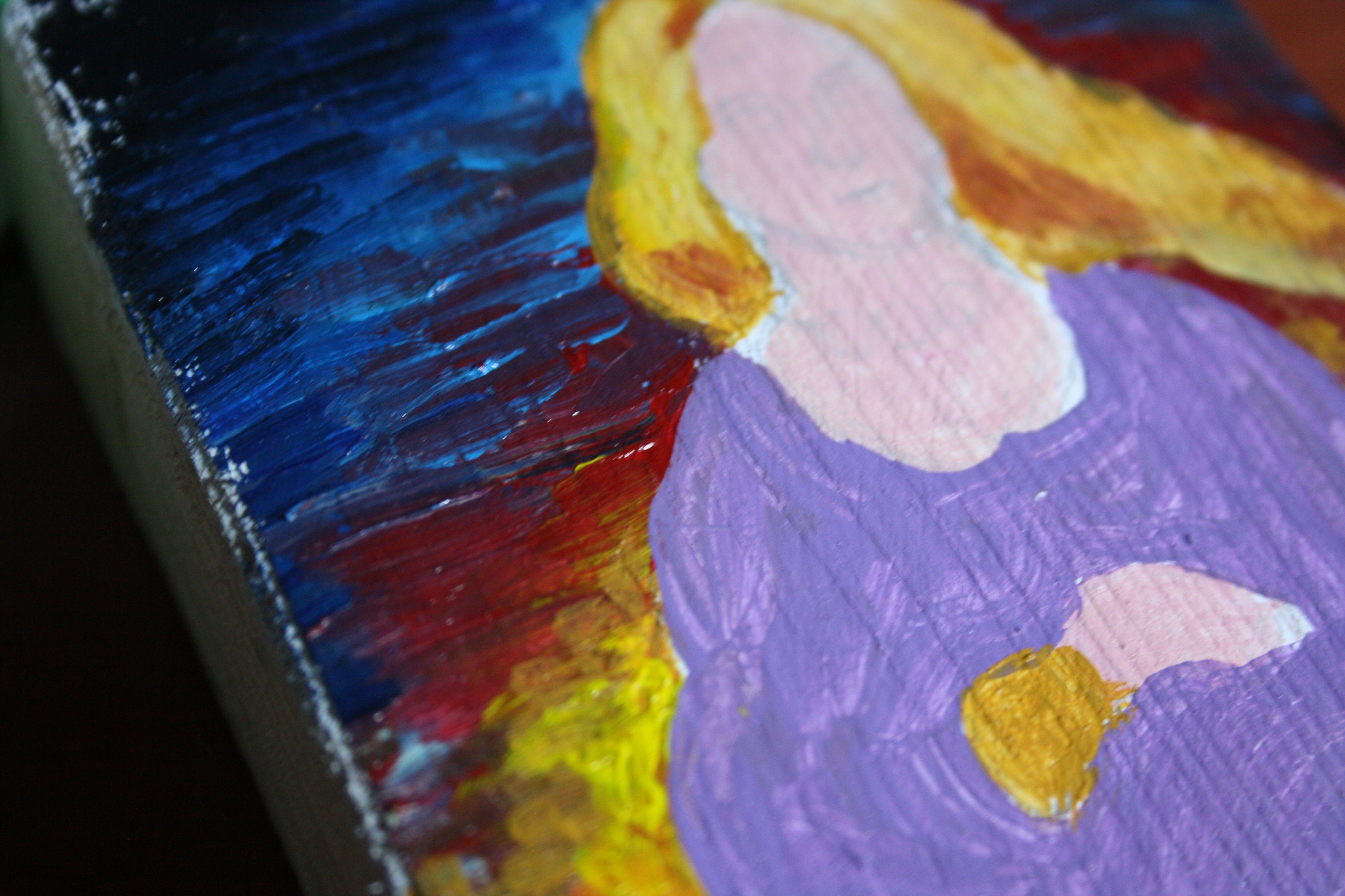 Painting Goddess Freya. Big viking Altar. Acrylic painting. | Etsy