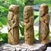 Veles, Svarog, Perun. God Statue, Wood Statue, Slavic God, Nordic Idol ...
