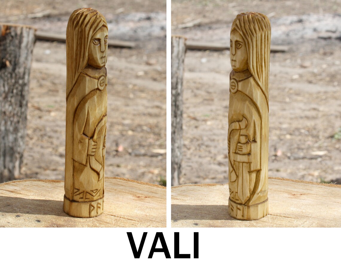 Norse Gods God VIDAR God FORSETI and God VALI. Norse | Etsy