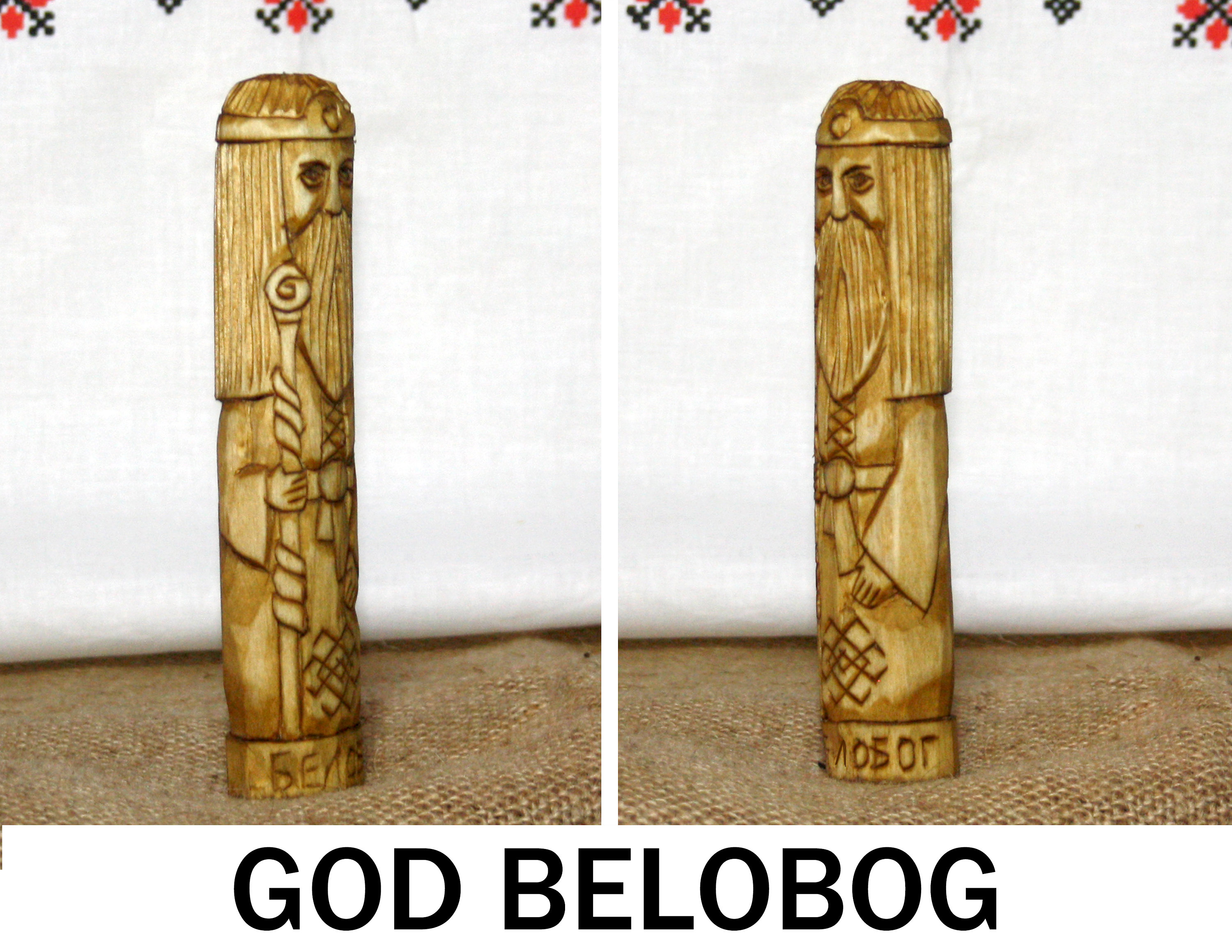 Slavic Gods and Goddess CHERNOBOG BELOBOG and MORANA. - Etsy Sweden