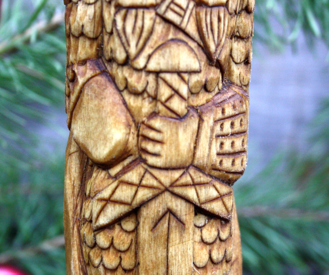 Norse God Tyr. Big Hand Crafted Wooden Statue of Tyr. - Etsy