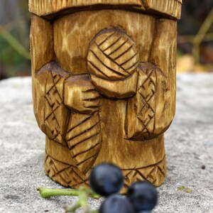 Perun, Rod, Svarog, Veles, Makosh. God Statue, Wood Statue, Slavic God ...