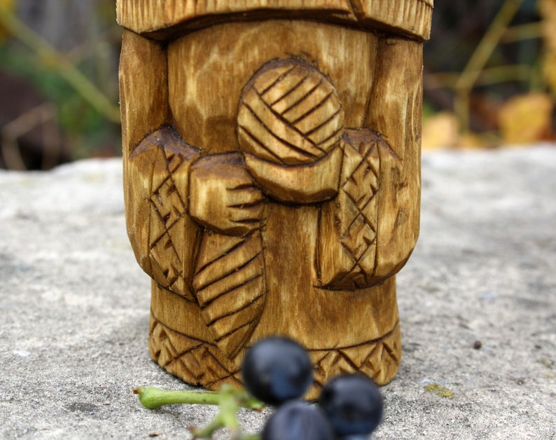 Perun Rod Svarog Veles Makosh. God statue wood statue | Etsy