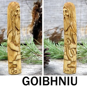 DAGDA GOIBHNIU and OGMA. Celtic Gods. Wiccan, Wicca, Altar, Druid ...