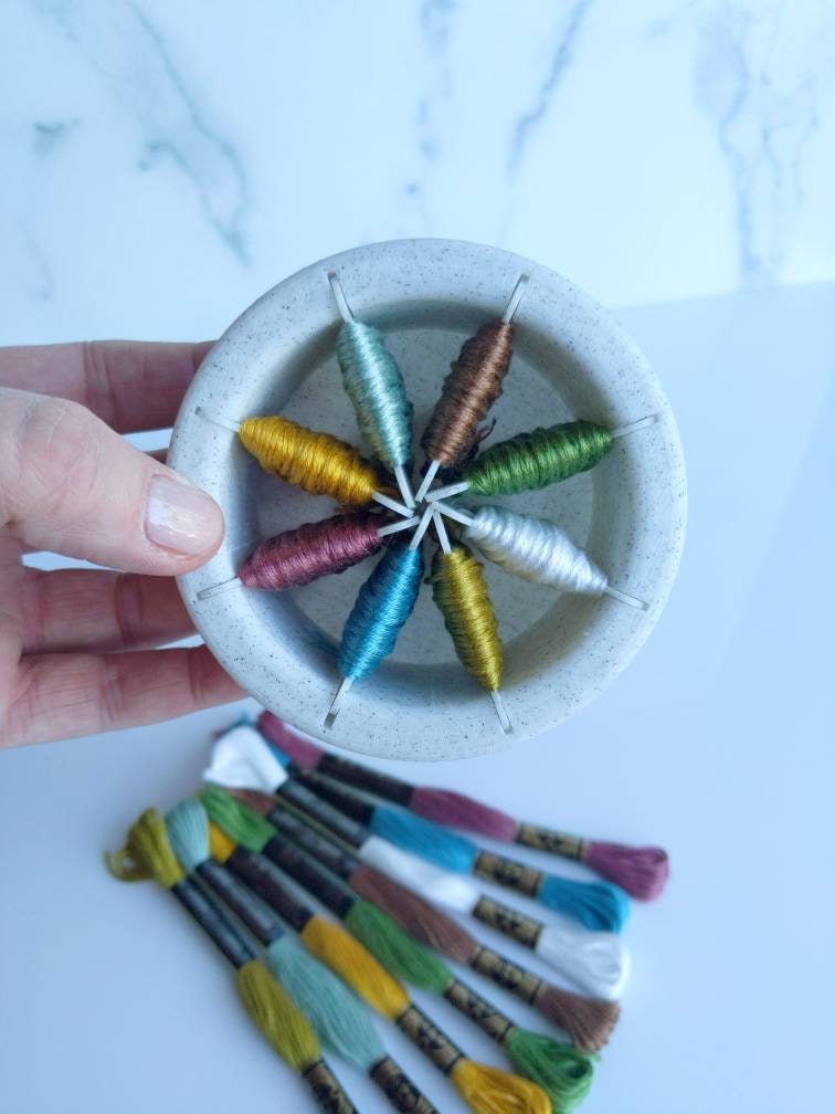 Pinwheel Thread/floss Holder - Etsy