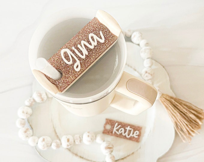 40 Oz Tumbler Cup Name Plate, Cup Tags, Tumbler Plates, Tumbler ...