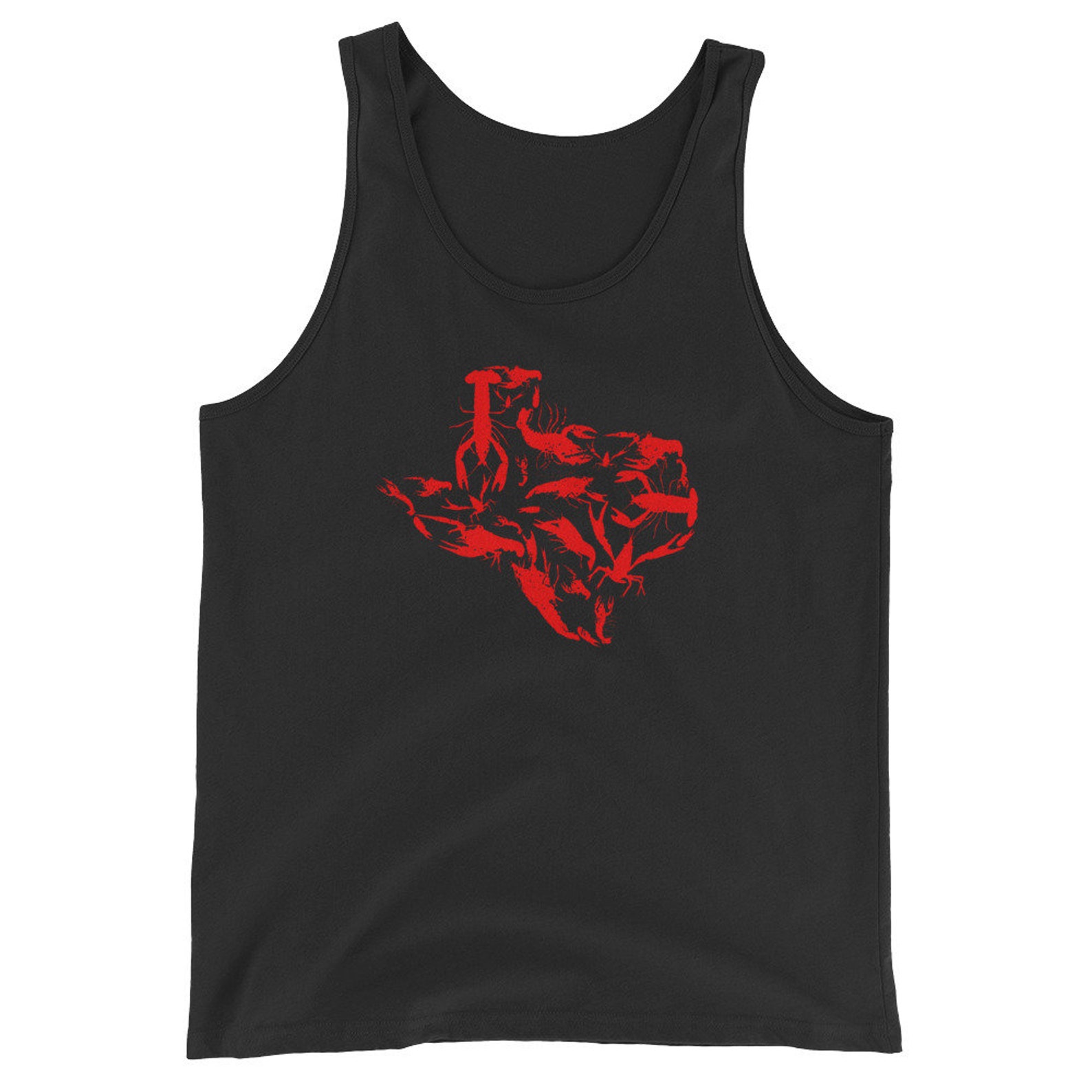 Texas Crawfish - Unisex Tank Top - Etsy