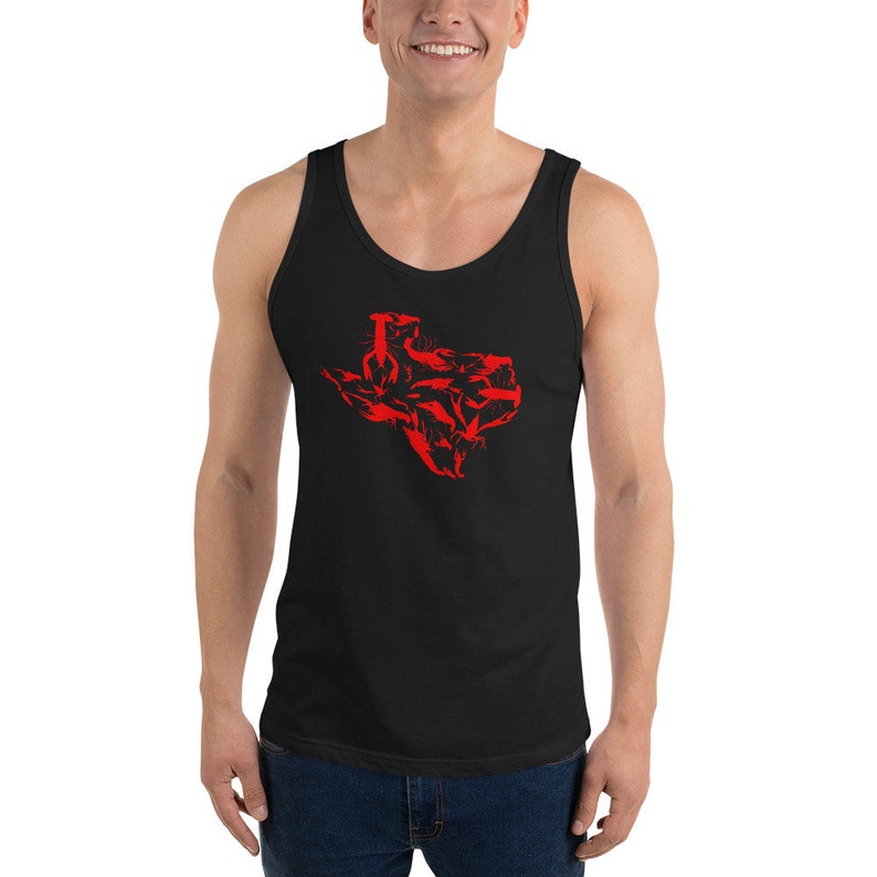 Texas Crawfish Unisex Tank Top - Etsy