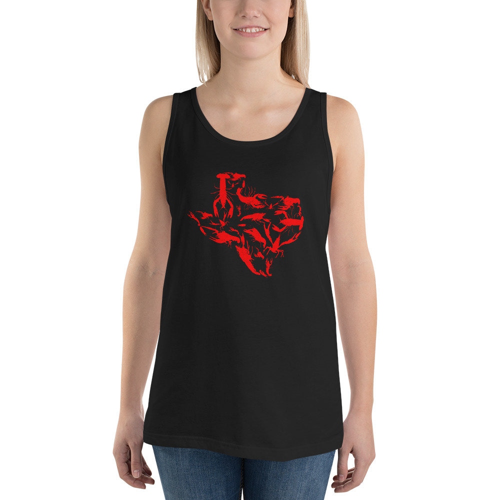 Texas Crawfish - Unisex Tank Top - Etsy