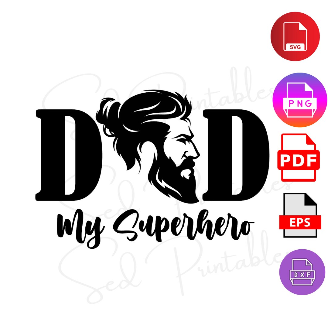 My Superhero DAD, Father's Day Gifts, Best Dad Award, Daddy Knows Best ...