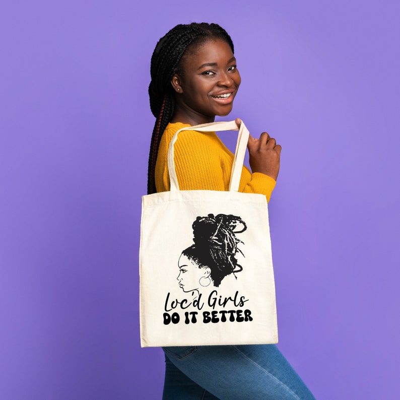 Black Women Locs, African American Lady, Locks of Love, Silhouette SVG ...