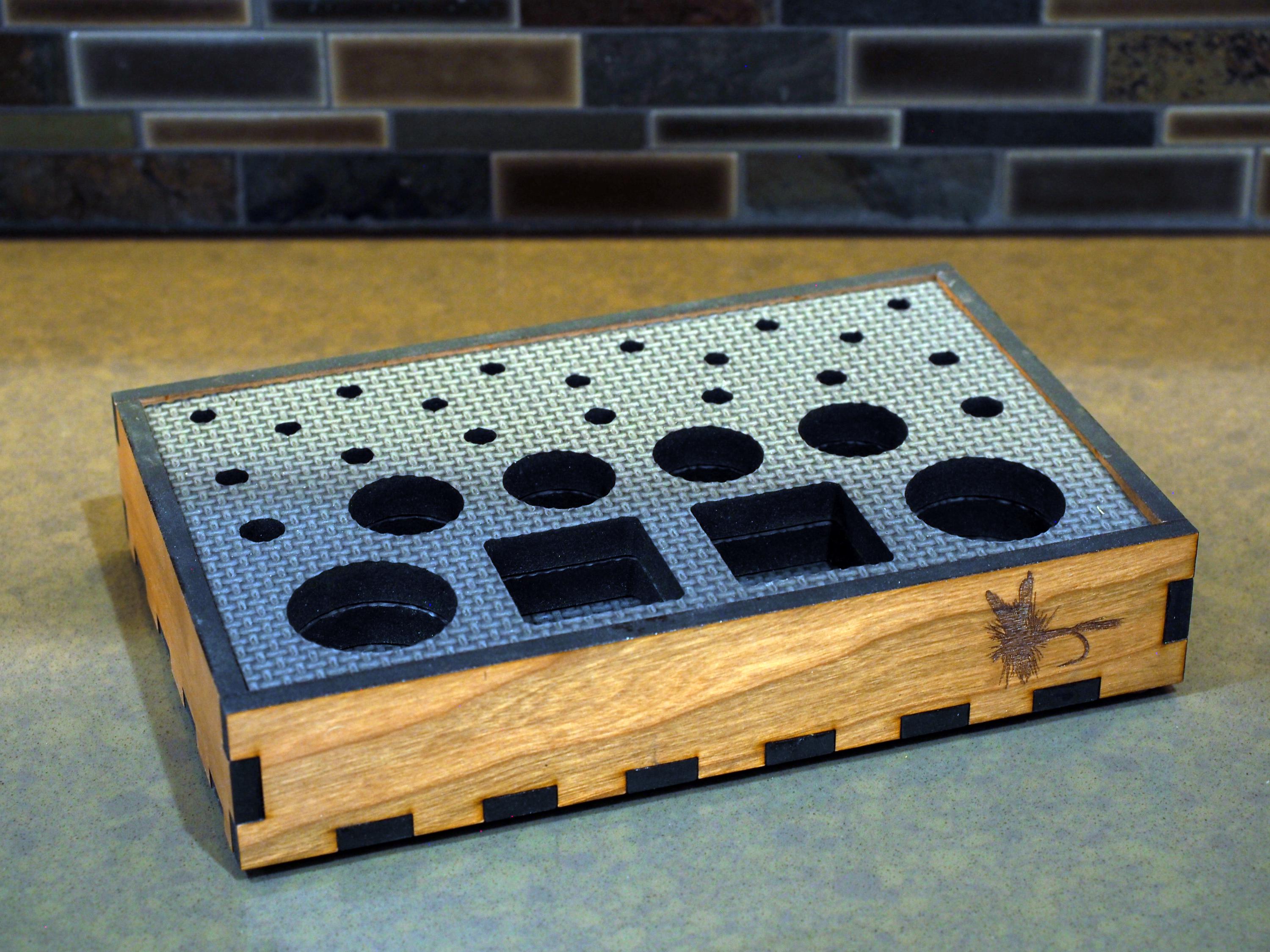 Fly Tying Tool Station – Size Large - Keep Your Fly Tying Desk ...