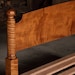 Made to Order Tiger Maple Queen Size Bed Frame, Hand Turned Posts ...