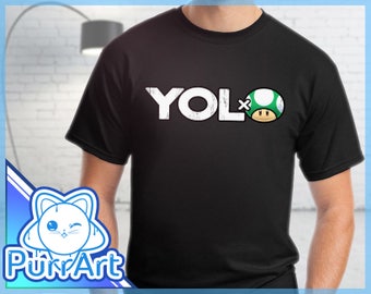 Yolo White Shirt - Etsy