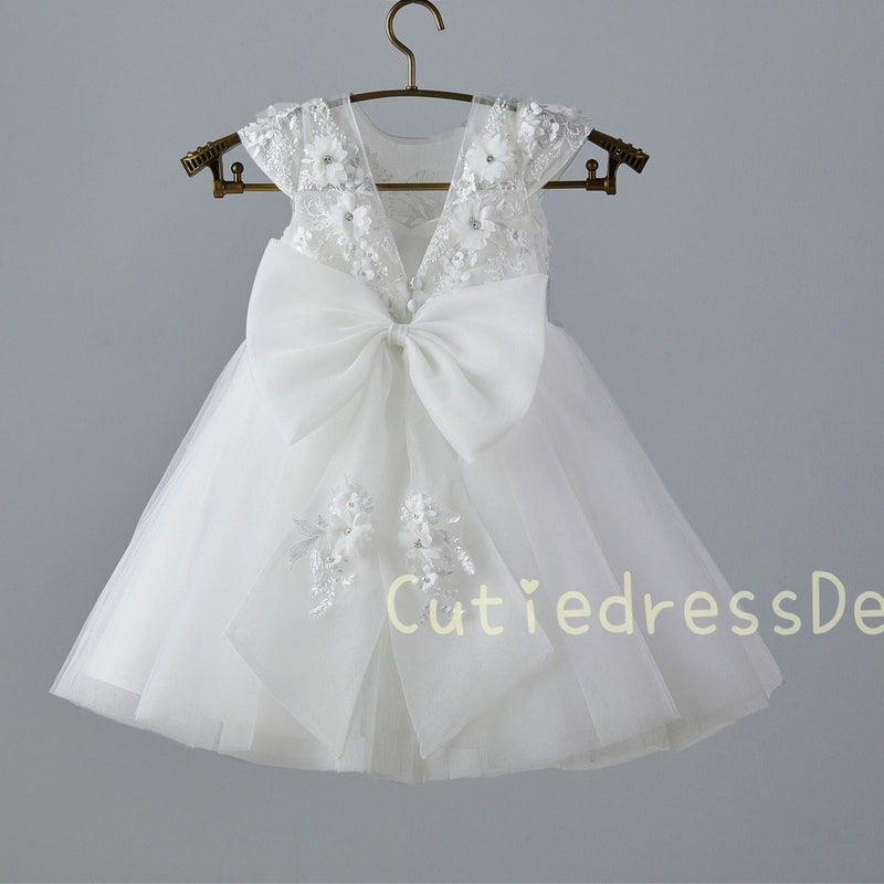 Girls Applique Dress - Etsy