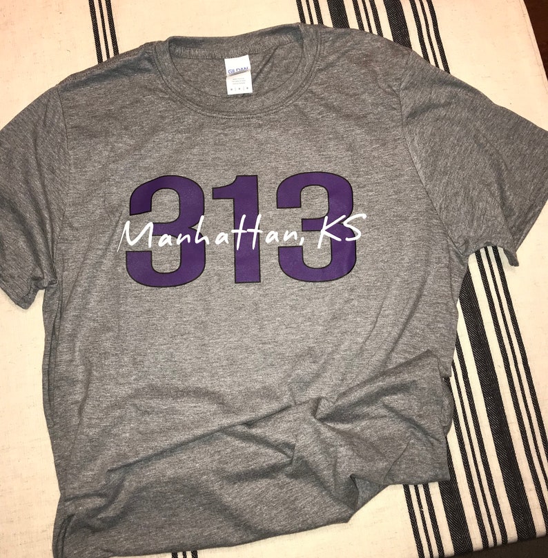 Manhattan KS Exit 313 T-shirt - Etsy