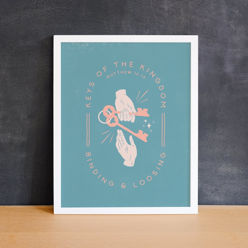 Saint Peter St Peter Peter the Apostle Keys of the Kingdom | Etsy