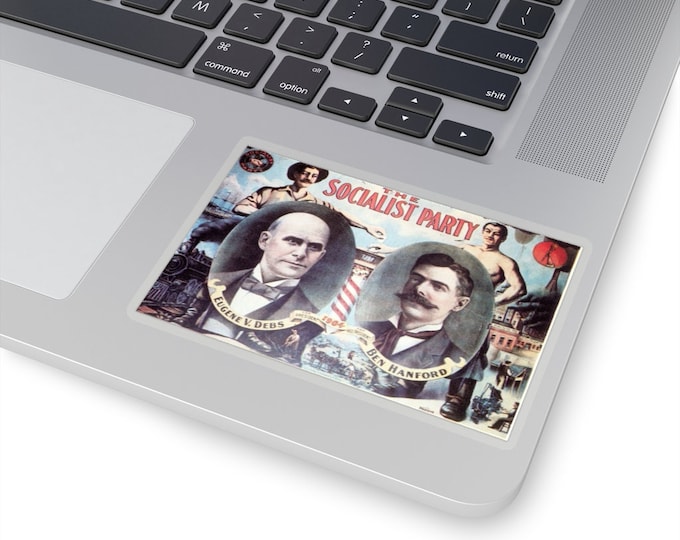 Socialist Campaign Posters Sticker Set | 5 Vinyl Stickers | US ...