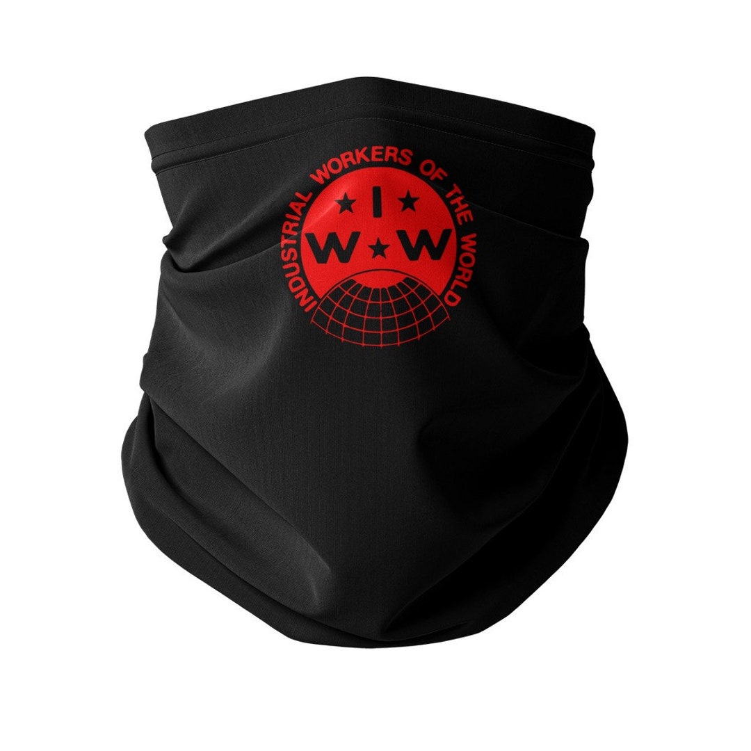 Stay Protected and Make a Statement With Our IWW Logo Neck Gaiter ...
