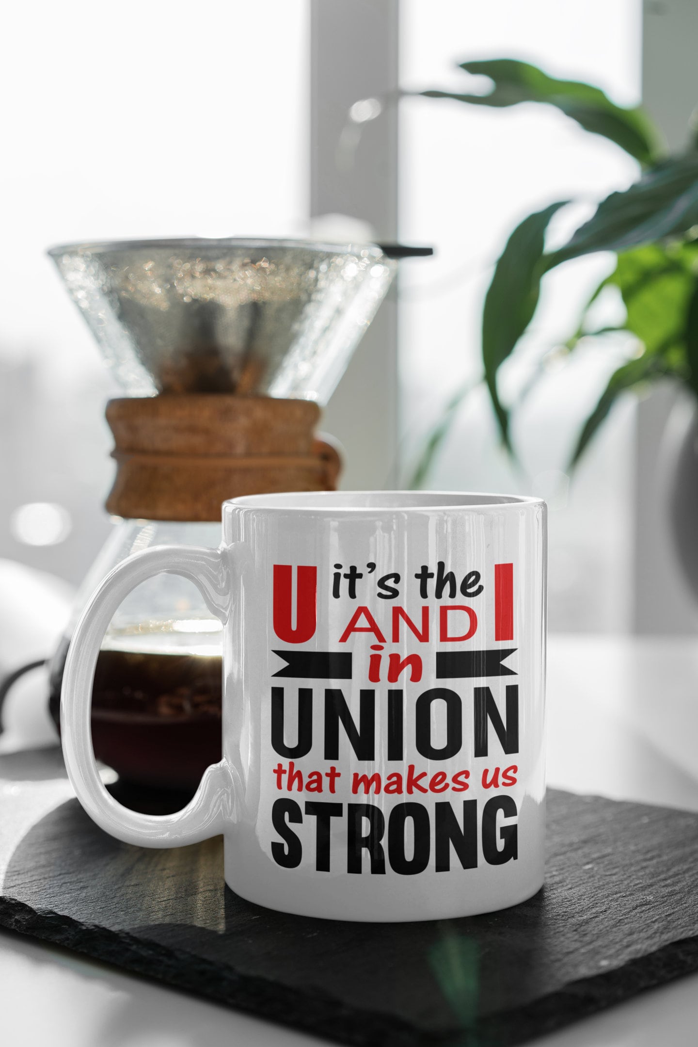 It's the U and I in UNION that makes us STRONG 11 oz. | Etsy