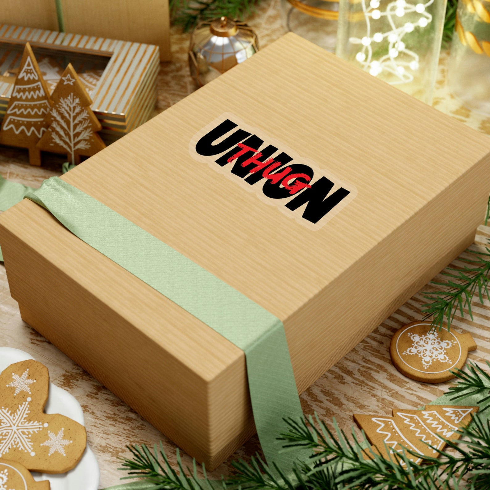 Make a Bold Statement With the Union Thug Kiss Cut Sticker in - Etsy