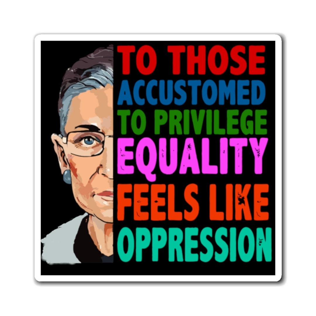 RBG Magnet: Honor Justice Ginsburg's Legacy With a Powerful Quote ...