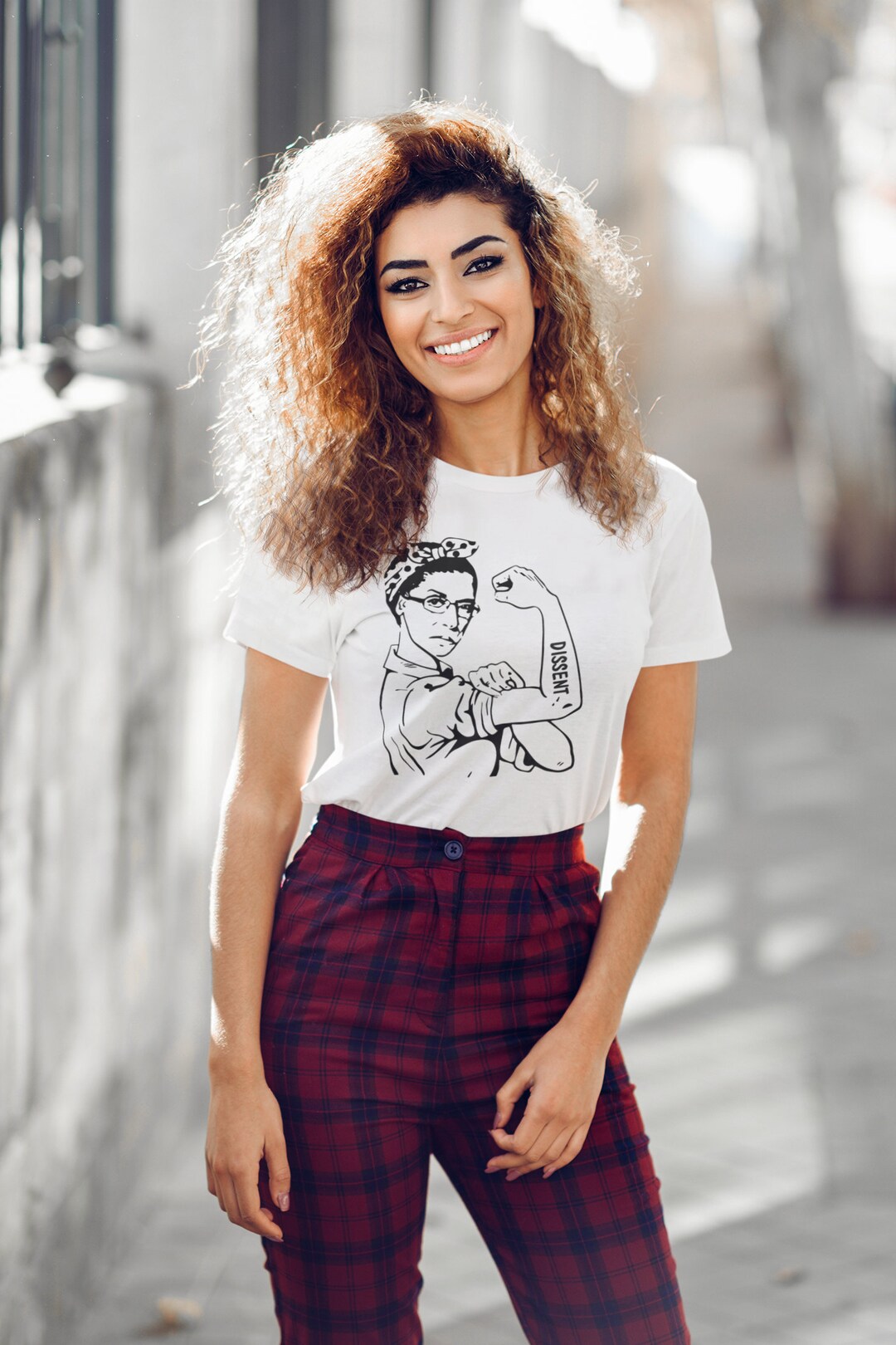 RBG Meets Rosie the Riveter: Stand Out in Style With "i Dissent" Shirt ...