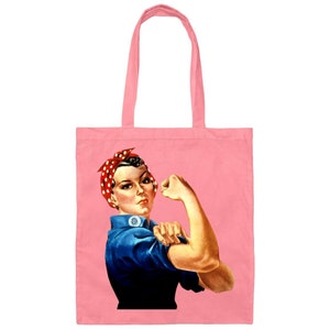 Rosie the Riveter Tote Bag We Can Do It Tote Bag Strong Women GIRL Power Tote Bag American Apparel Tote Bag Etsy Canada
