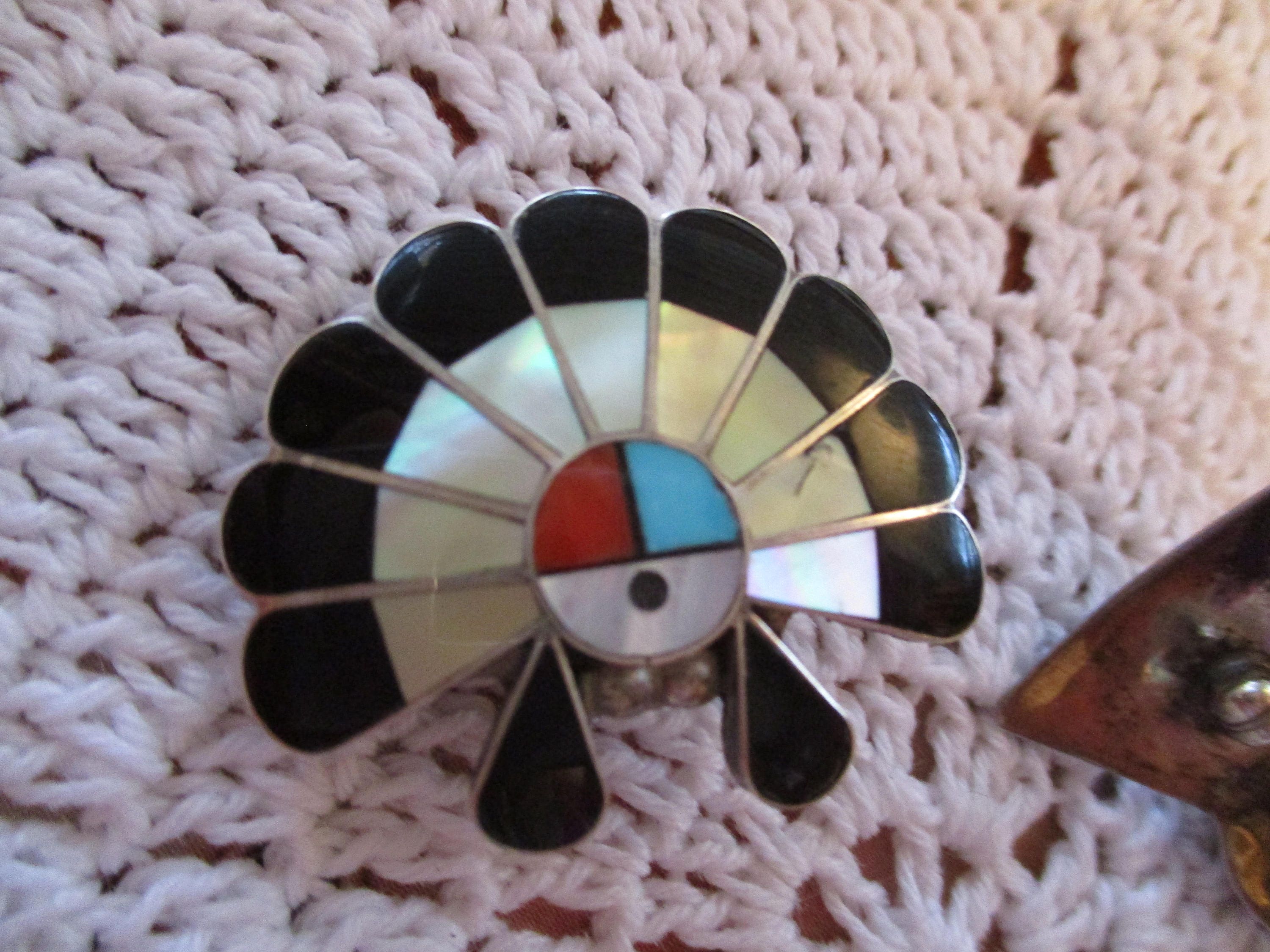 Native Vintage Brooch lot 3 pieces good condition as | Etsy