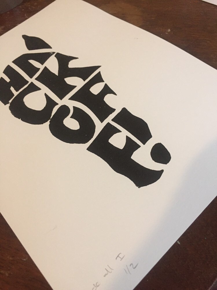 Hack off Horse screen print from Cornwall - Etsy.de