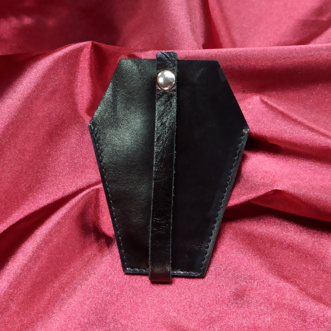 Coffin Key Holder,bat Key Ring,leather Keychain,keychain,keyring,key ...
