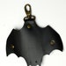 Bat Key Ring,leather Keychain,keychain,keyring,key,coffin,vampire ...