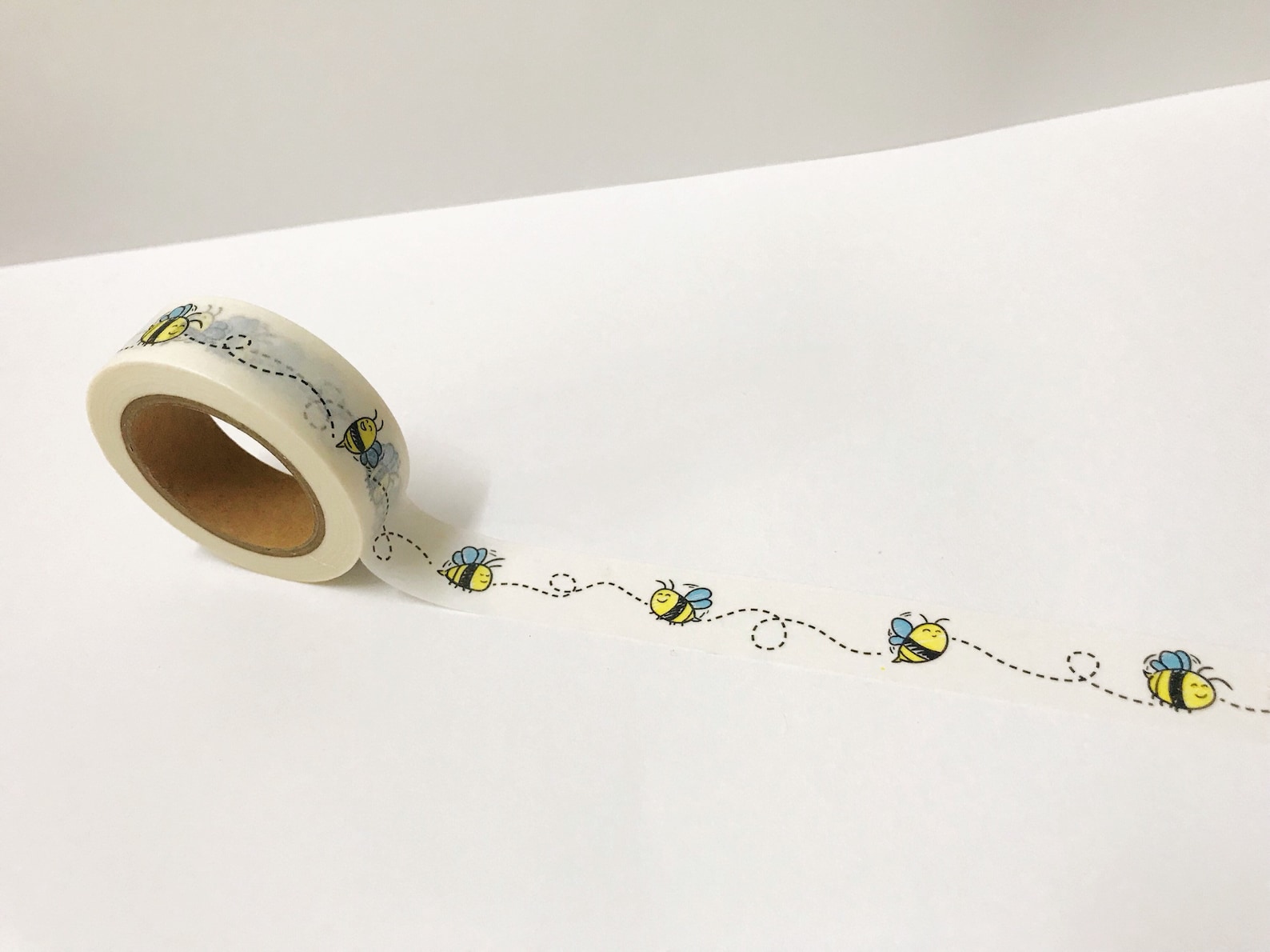 Bee Washi Tape Bumblebee Stationery Spring Washi Tape Bee - Etsy UK
