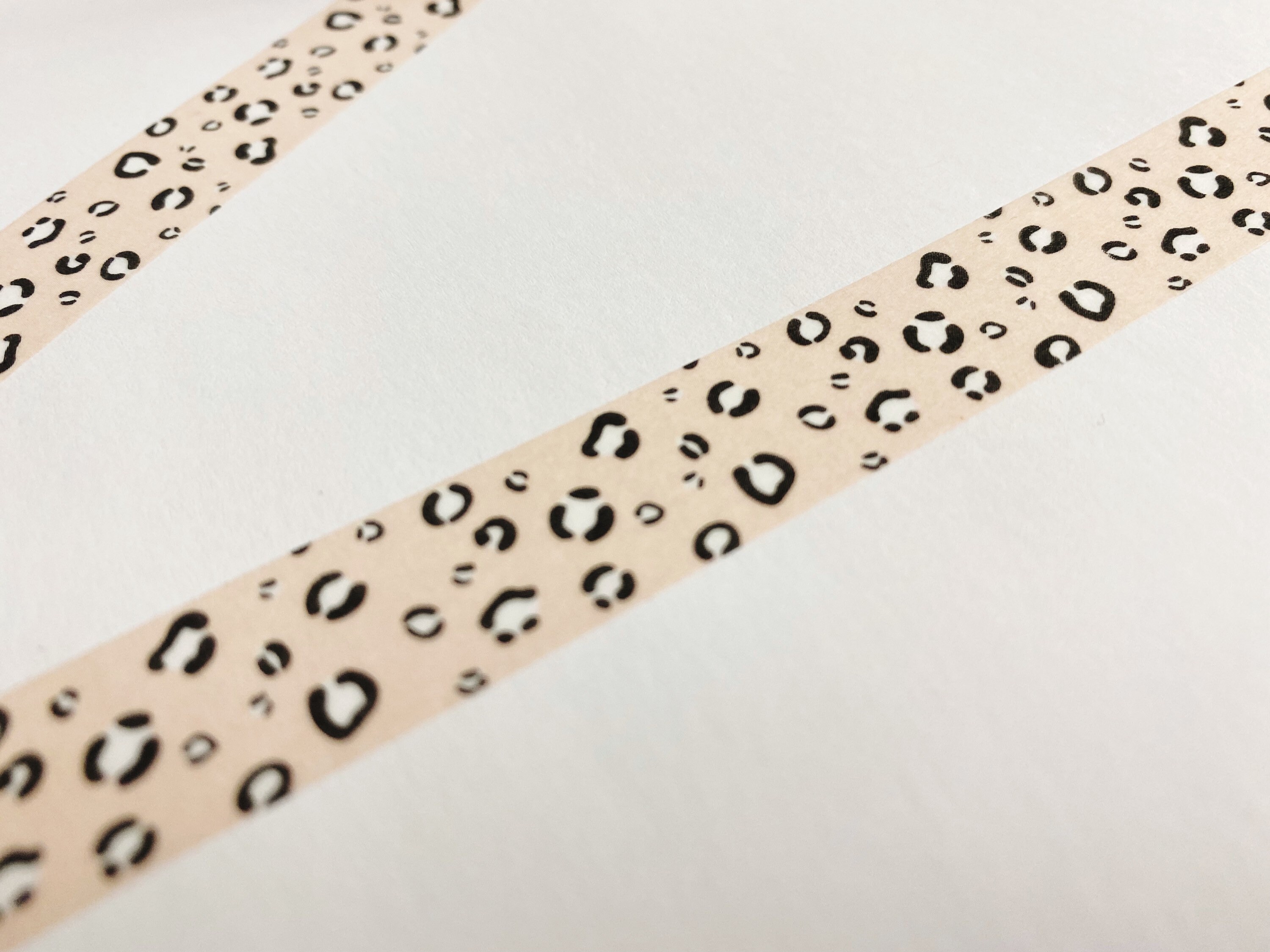 Leopard Print Washi Tape, Animal Print Stationery, Washi Tape, Bullet ...