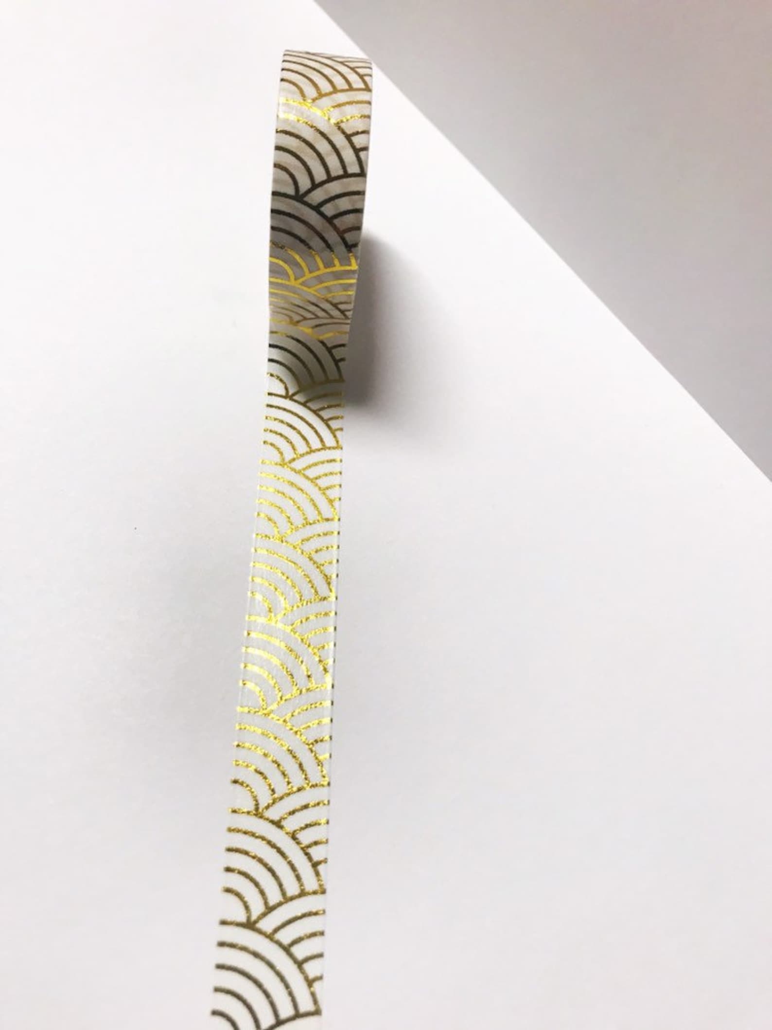 Ocean Wave Washi Tape Sea Washi Tape Nautical Washi Gold - Etsy