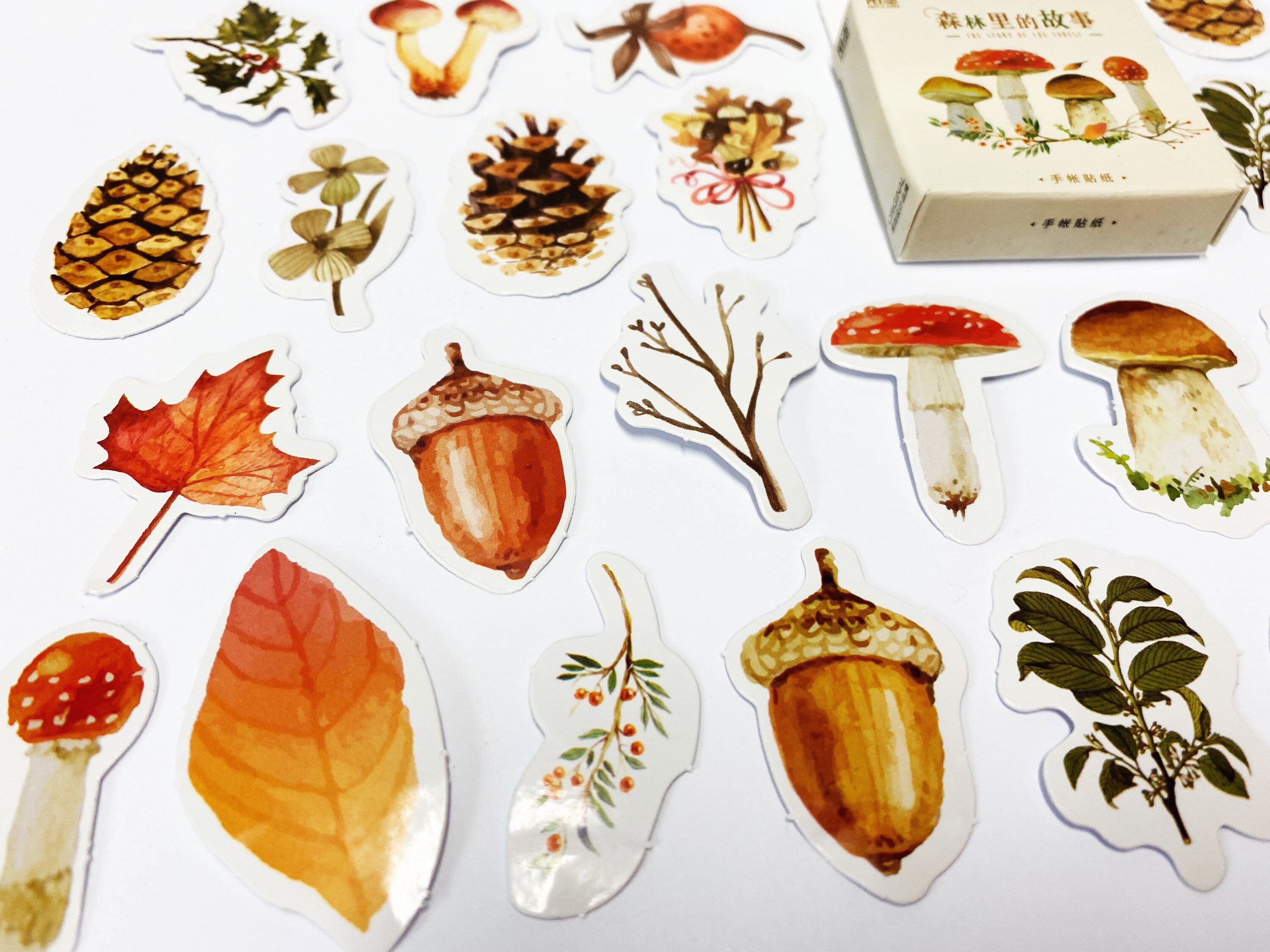 Nature Stickers Stamps Sticker Set Wildlife Stickers | Etsy
