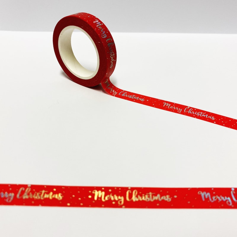 Christmas Washi Tape - Etsy