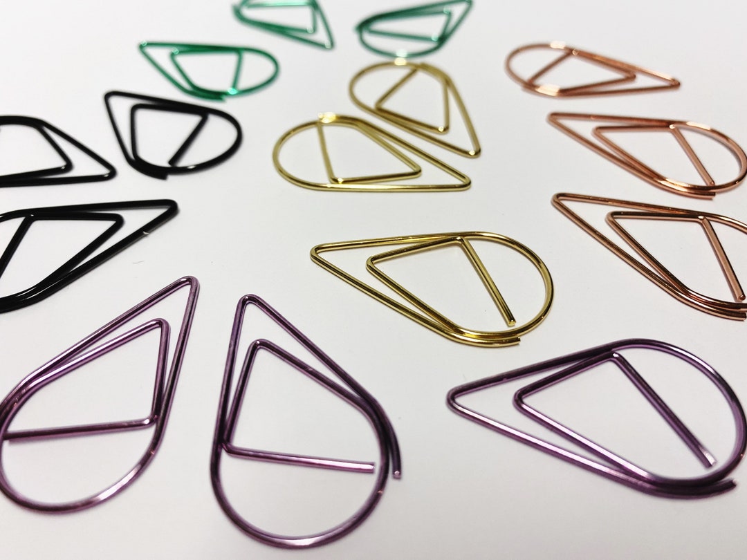 Circle Point Paperclips, Cute Paperclips Happy Mail Clips, Round ...